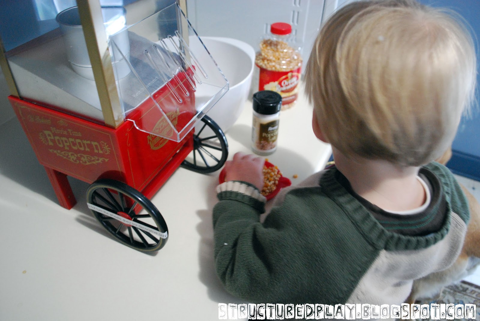 Dramatic Play: Popping Popcorn