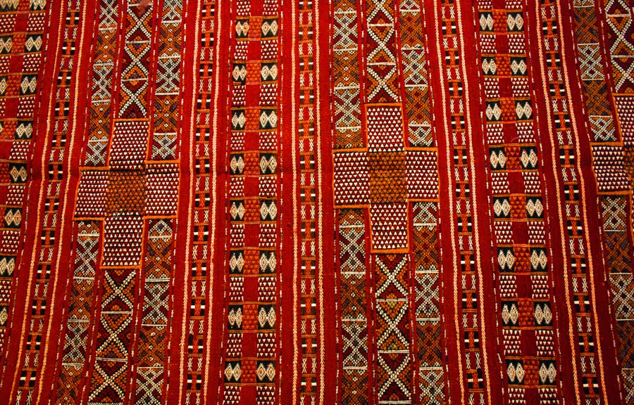 THE VIEW FROM FEZ: Beginners' Guide to Moroccan Carpets.