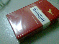 YM! doodle ART by Pert Doherty: Winston Cigarette