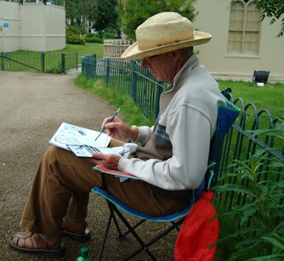 Colin Ruffell - full-time working artist: May 2009