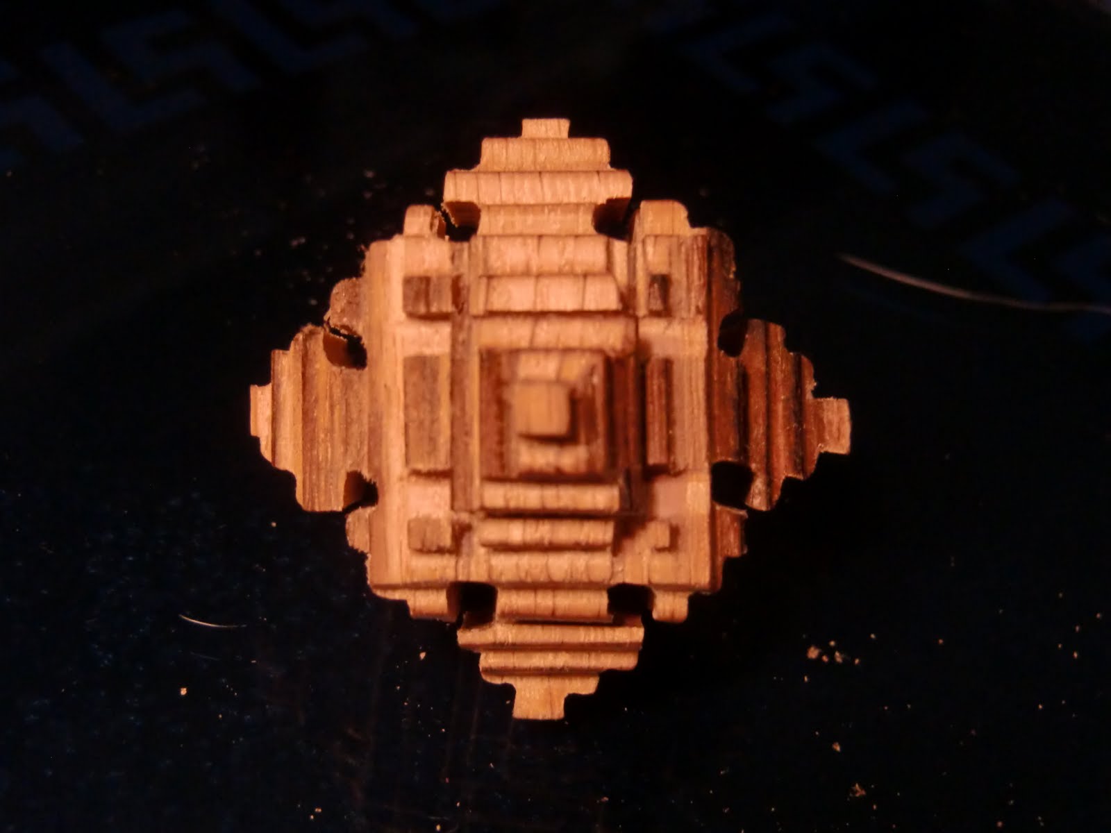 An Ocean Of Knowledge An Inch Deep: 3D fractals cut on a scroll saw