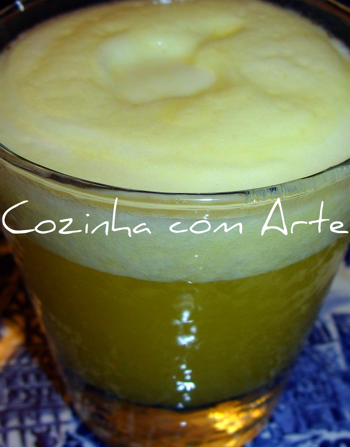 Cozinha com Arte: sumo de ananás