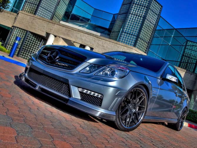 2010 Mercedes E63 AMG V6E Aero Package by Vorsteiner
