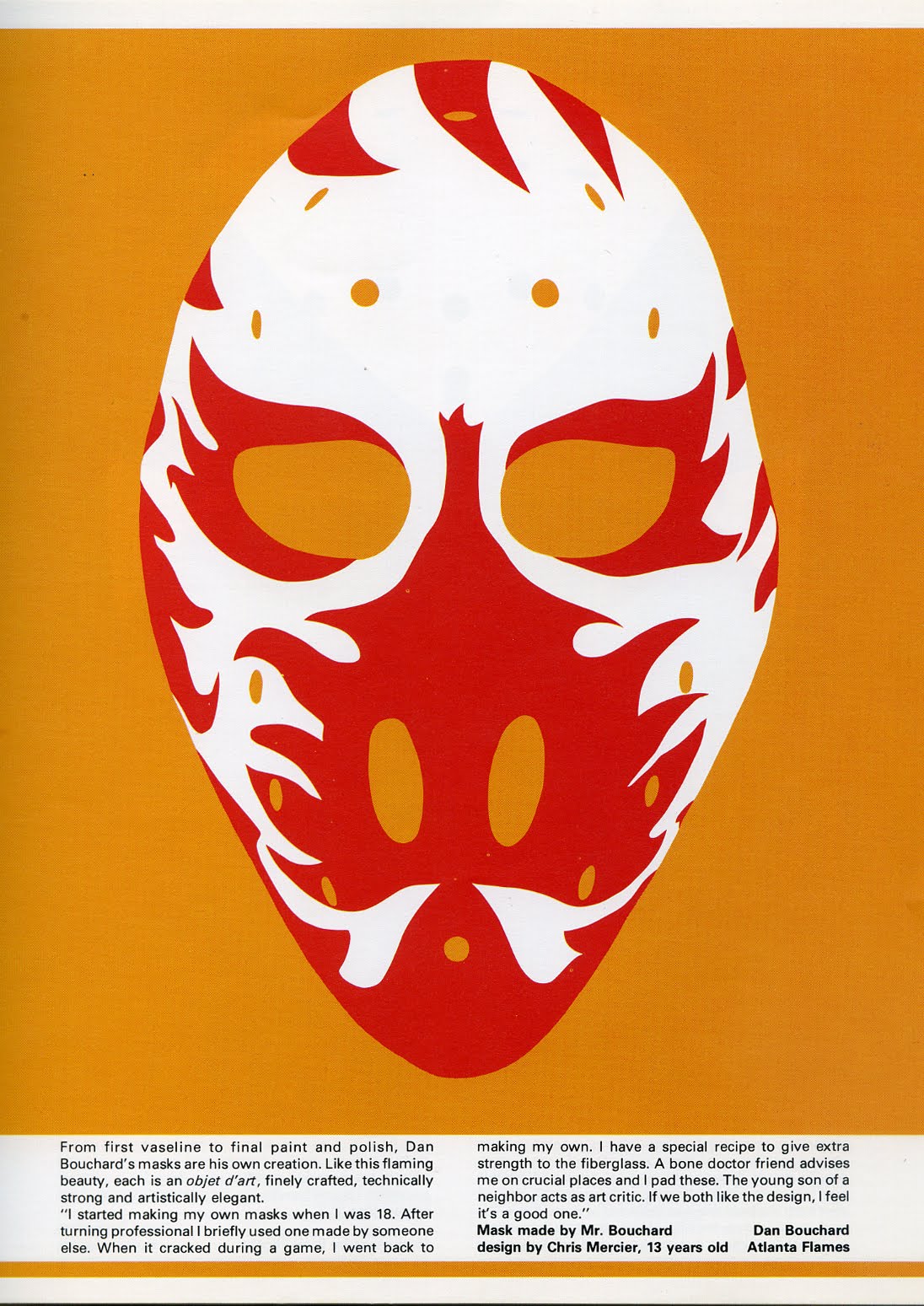 MY HOCKEY CARD OBSESSION: STASHED IN THE CLOSET - Vintage Goalie Mask Book