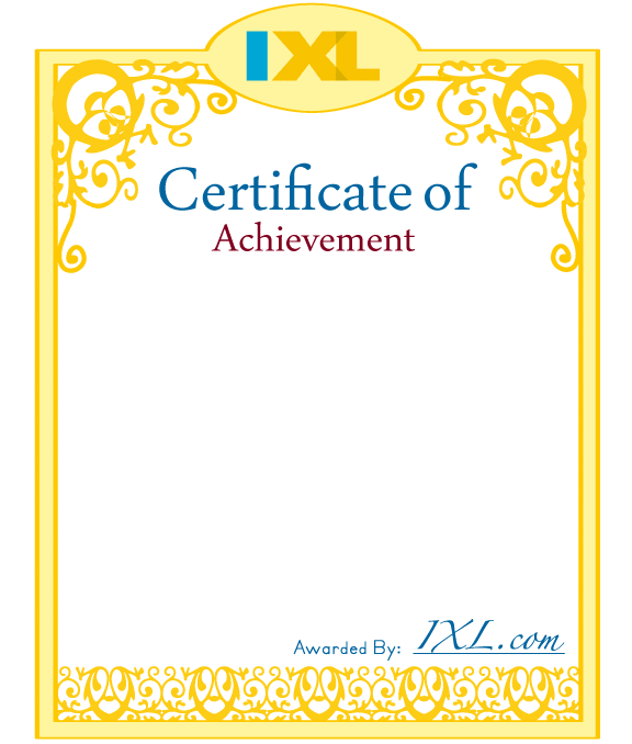 45-ers Online: Way to start with IXL, 45-ers!