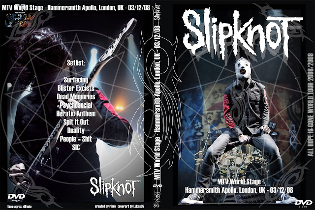 DVD Slipknot - World Stage