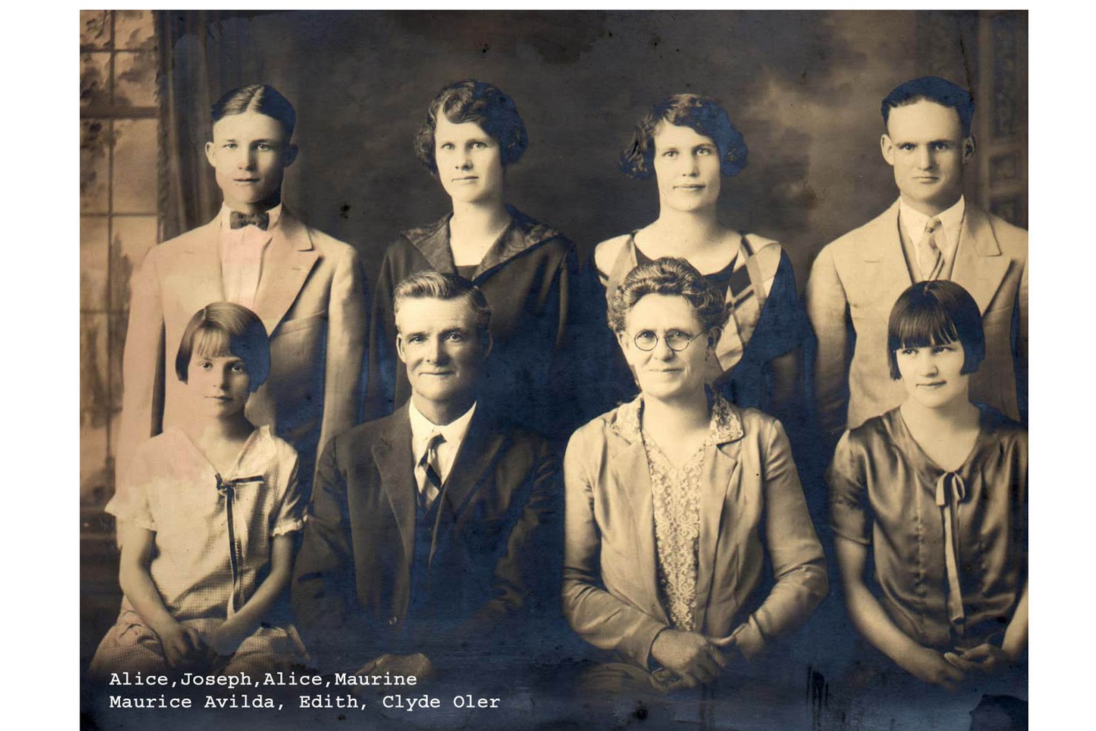 Oler Heritage: Joseph and Alice Green Oler Family