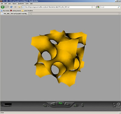 The Proving Ground by Nathan Miller: Web3D, VRML Testing