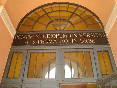 ORBIS CATHOLICVS: The Dominican University in Rome (aka l'Angelicum)...