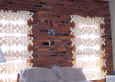 new work: Cut Paper Curtains