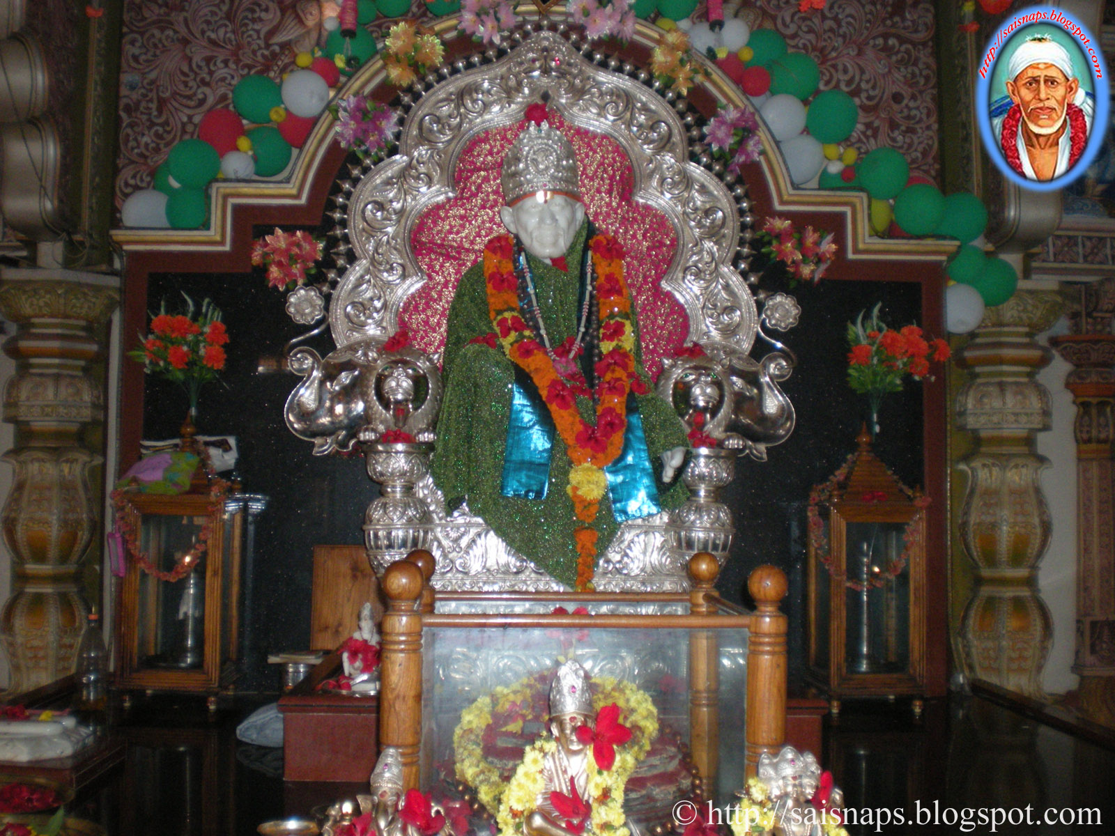 Sai Wallpaper: Sri Shirdi Sai Mandir, Balabhadrapuram, A P.