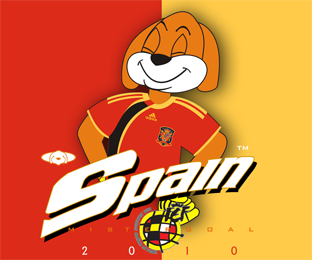 MisterGoal's blog: The mascots: NEW!!! Spain National team 2010 Home kit