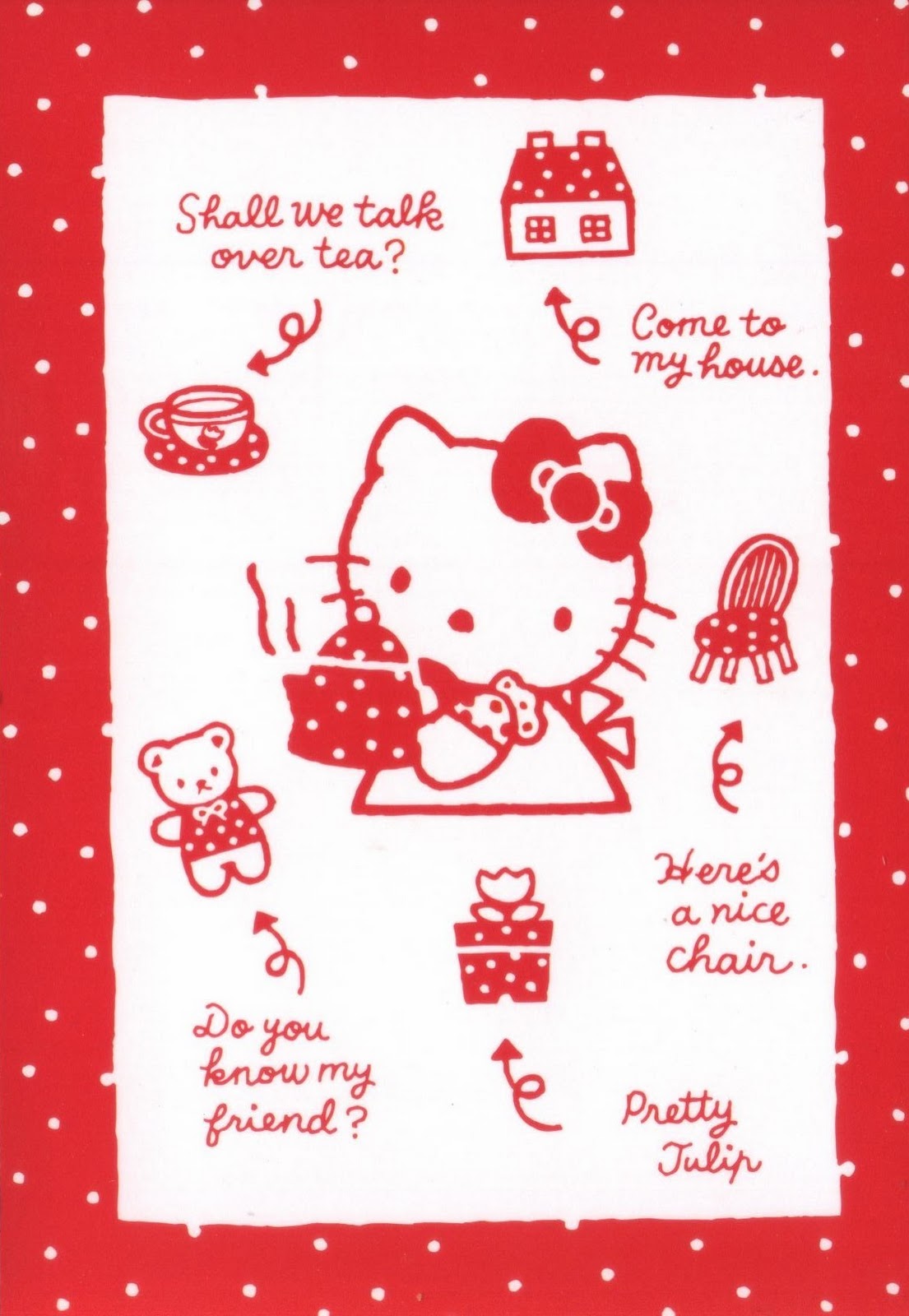 61love 明信片Postcrossing: [Postcard] Hello Kitty postcards
