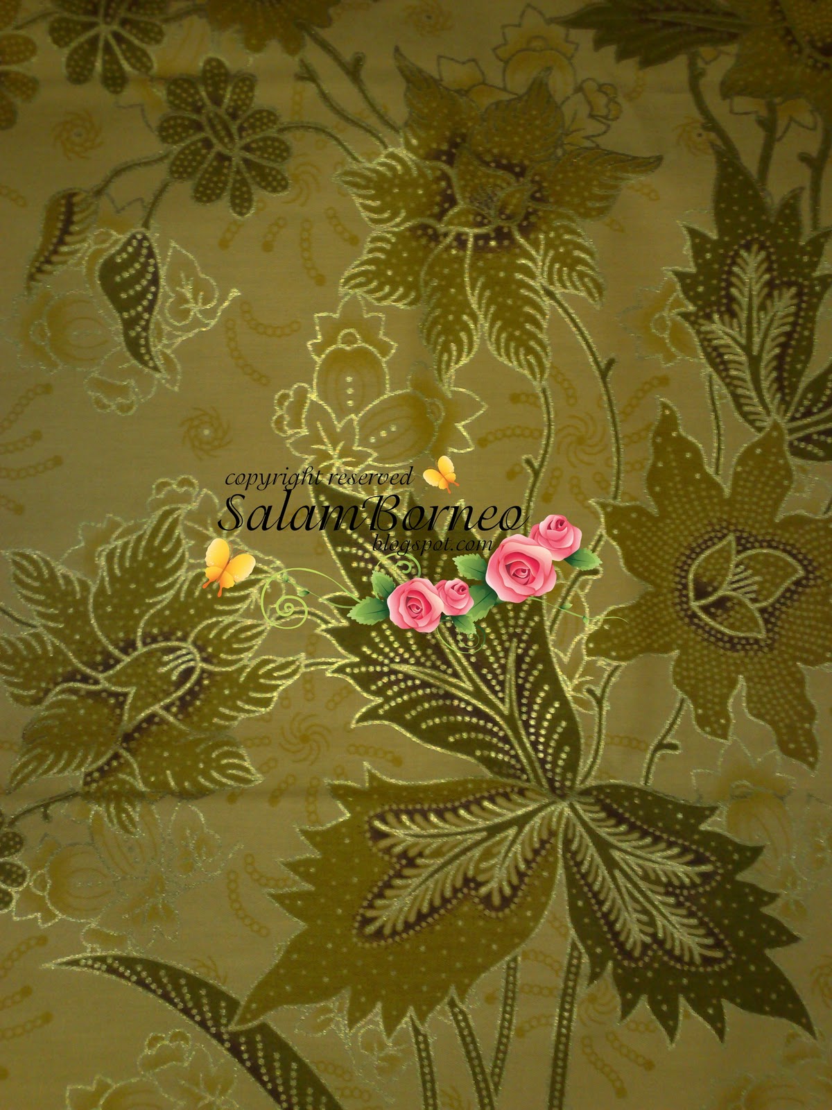 Salam Borneo: Batik Sarong - To Sabah With Love