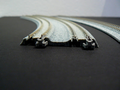 quinntopia - An N Scale blog: Super-elevated curves and cant track from ...