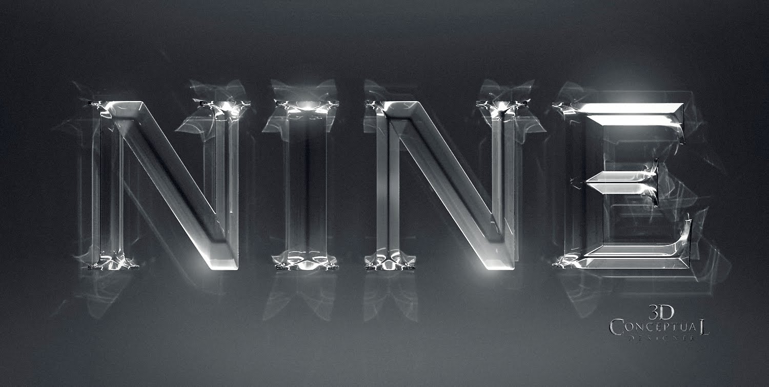 3DconceptualdesignerBlog: Project Review: NINE 2009 PART I-3D Logos.