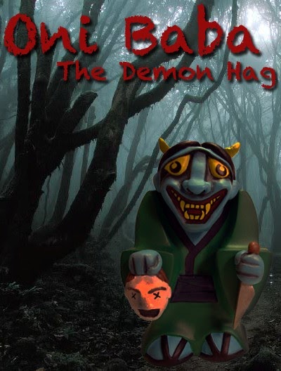 toybot studios: New Resin Figure "Oni Baba" by Mikie Graham @ DesignerCon!!