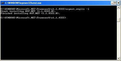 Web Thinking Point: Failed to access IIS metabase. An unhandled ...