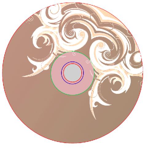 A2 media coursework: The cd template