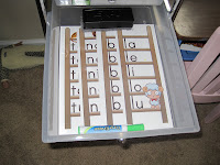 Kindergarten magnetic letters - Confessions of a Homeschooler