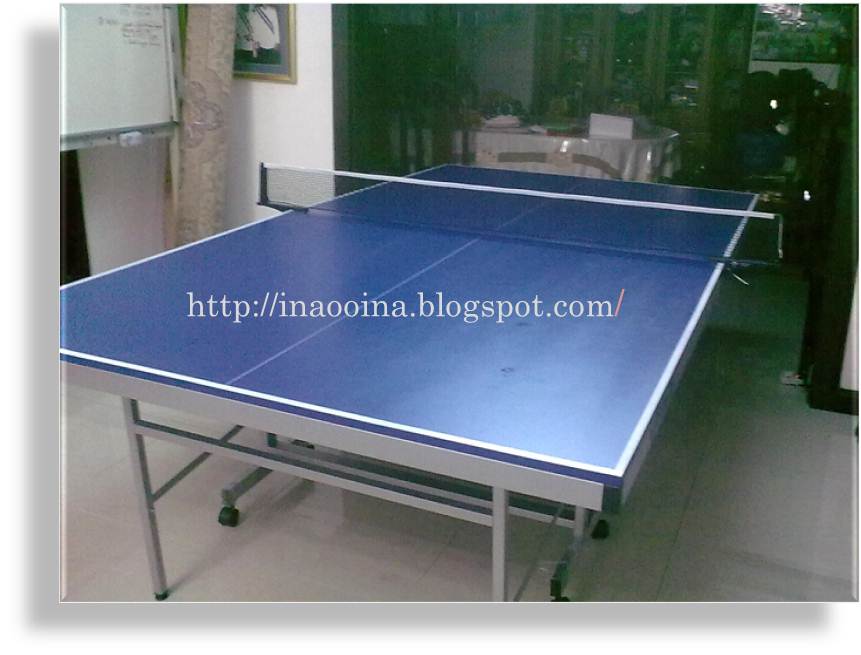 .C!K INA PUNYA BLOG.: :: MEJA PING PONG BARU