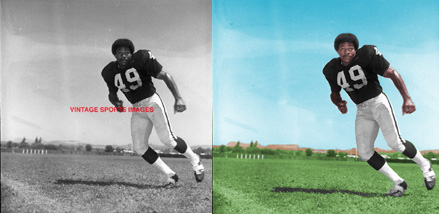 Bob Lemke's Blog: A 1971-style Carl Weathers Raiders card