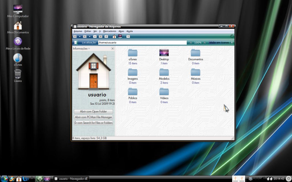 Info Blogui - Do que mais você precisa ?: Linux com cara de Windows ...