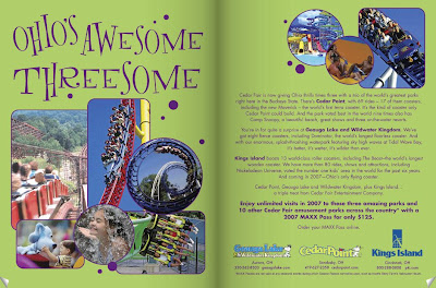 NewsPlusNotes: Some Cedar Fair Ads