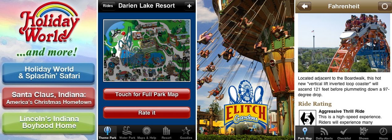 NewsPlusNotes: New Amusement Park Apps