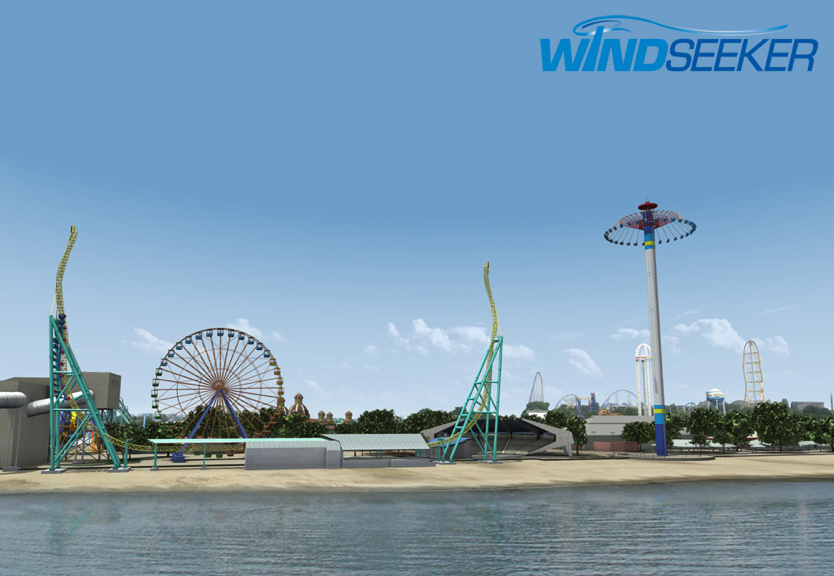 NewsPlusNotes: Kings Island & Cedar Point 2011: WindSeeker