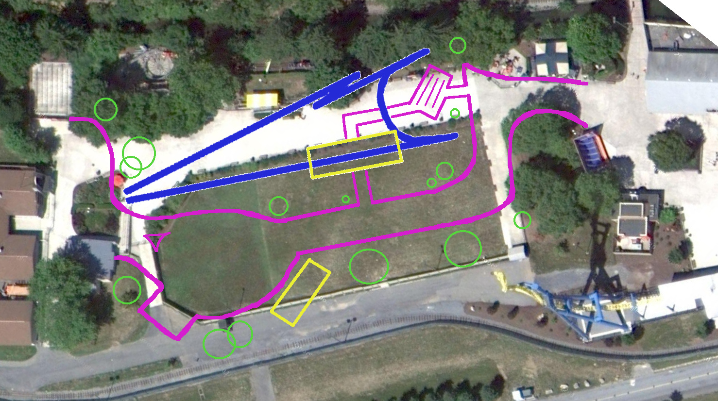 NewsPlusNotes: Potential Invertigo Layouts at Dorney Park