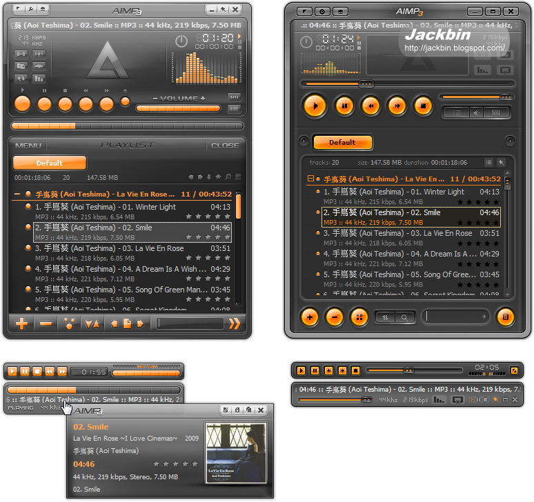 功能強大、介面設計人性化的多媒體播放程式 - AIMP ~ Jackbin 的懶人筆記