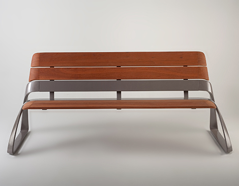197.134: Elegant Urban Bench Design By BMW DesignWorks