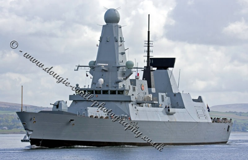 Dougie Coull Photography: (HMS) Diamond - Type 5 Destroyer