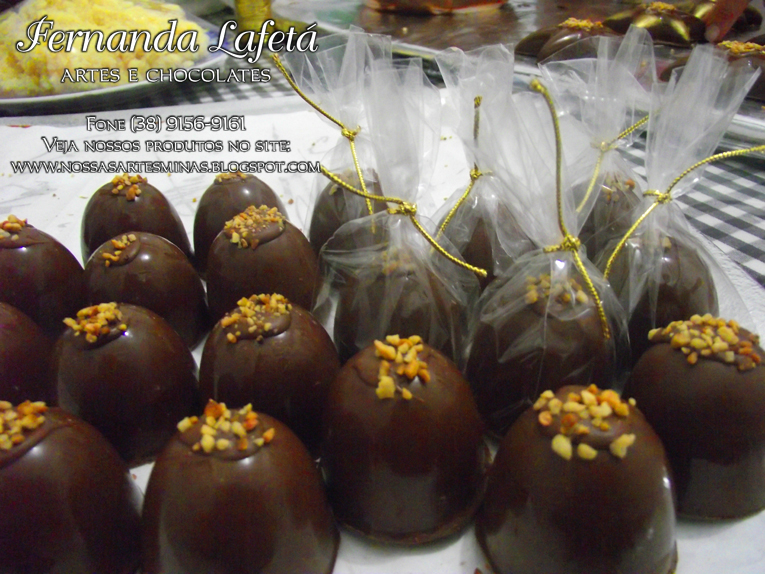 Nossas Artes: Trufas sabores especiais
