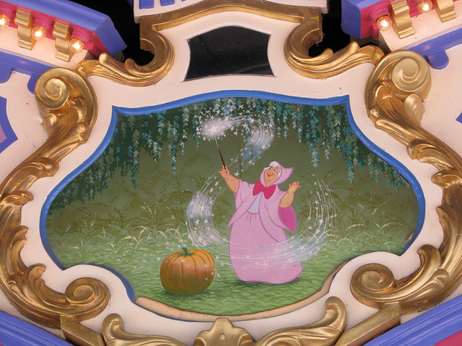 The Story Of Cinderella As Told On The Carousel In The Magic Kingdom ...