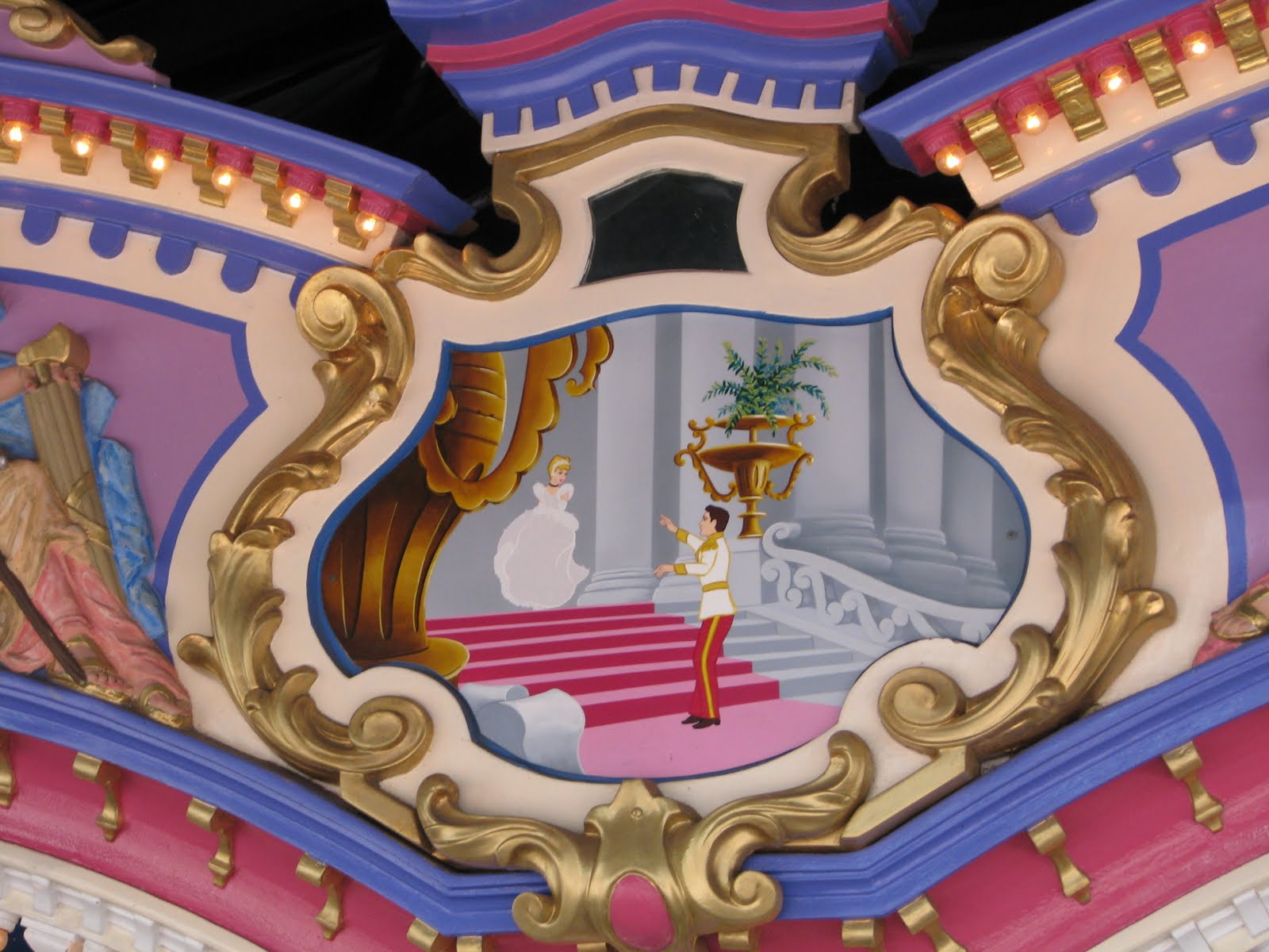 The Story Of Cinderella As Told On The Carousel In The Magic Kingdom ...