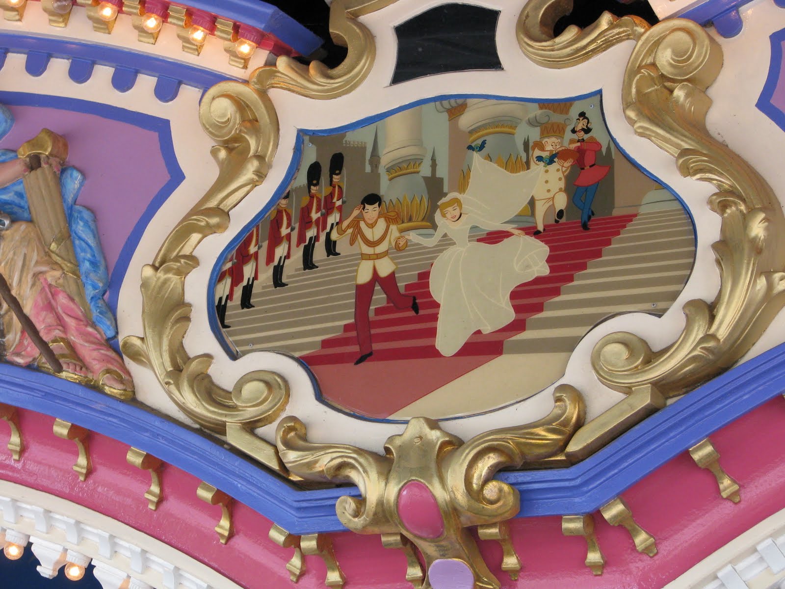 The Story Of Cinderella As Told On The Carousel In The Magic Kingdom ...