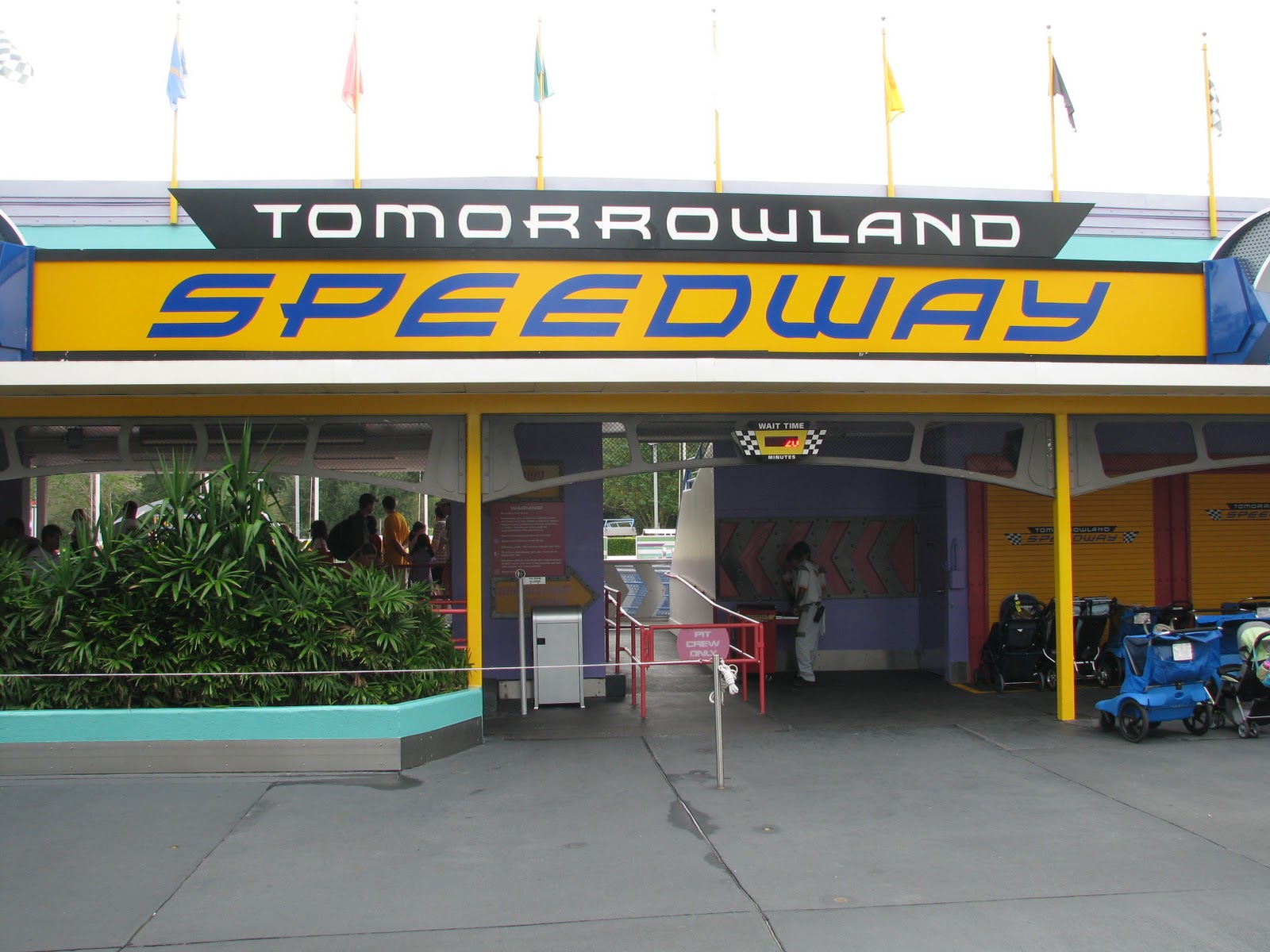 First Driving Experience At Disney World Tomorrowland Speedway | Disney ...