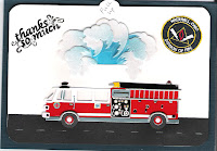 Baja Turtle Designs: Thank You Card Fire Department