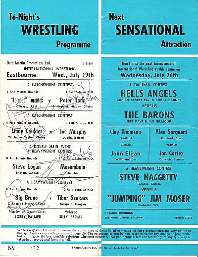 Peter Rann - Legendary Wrestling Badboy