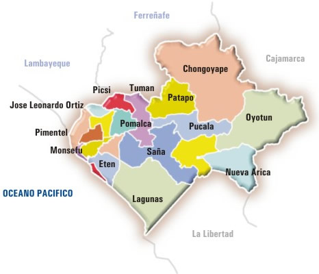 CIUDAD DE CHICLAYO: Provincia de Chiclayo