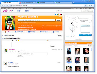 Orkut's New Unseen Interface - For Brazilians Now