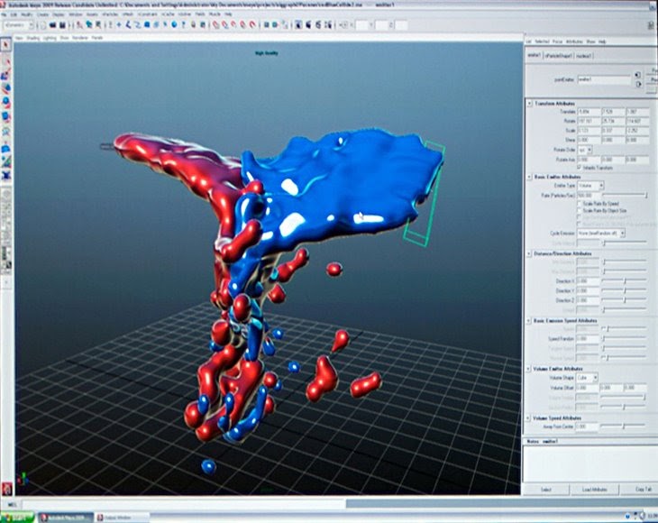 Every Where Pixels / Talk About Animation: Maya nParticles - Maya2009 ...