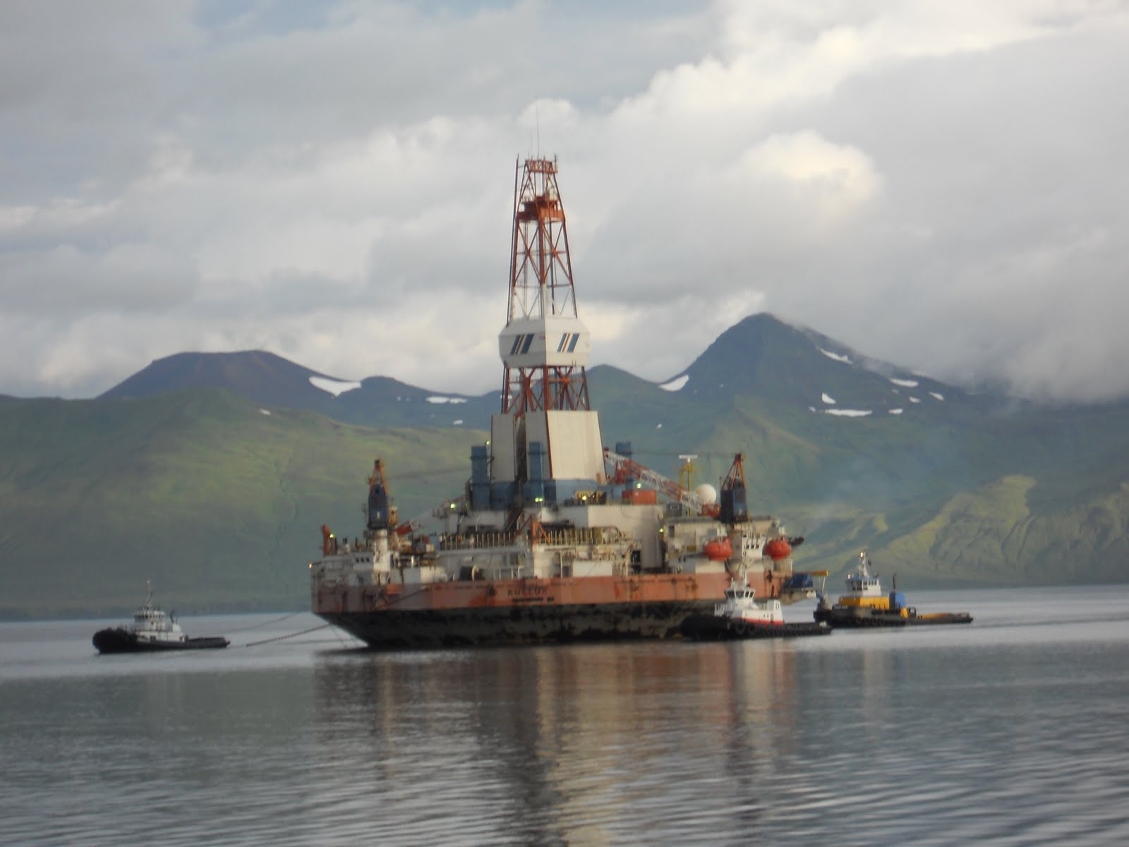Dutch Harbor Dirt to Nome Dirt: Dakota Update for Dan and The Shell Oil Rig