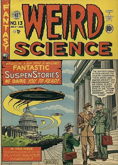 Appendage: Weird Science (EC Comics) -The Covers