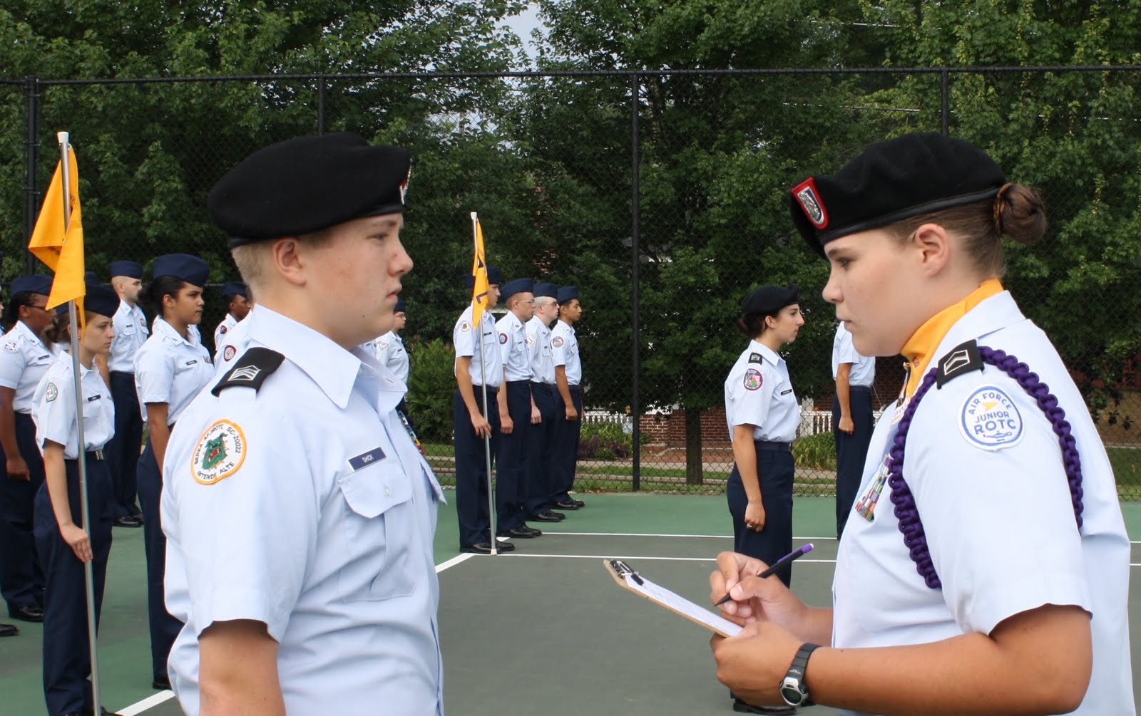 Air Force Junior ROTC South Carolina 954: Wade Hampton at Converse