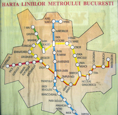 Feroviarii: Harti metrou Bucuresti -Metrorex sa