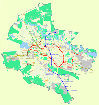 Feroviarii: Harti metrou Bucuresti -Metrorex sa