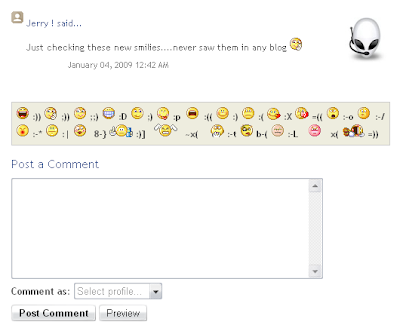 Add Yahoo Smileys emoticons in Blogger Comment Page | My Blogger Tricks ...